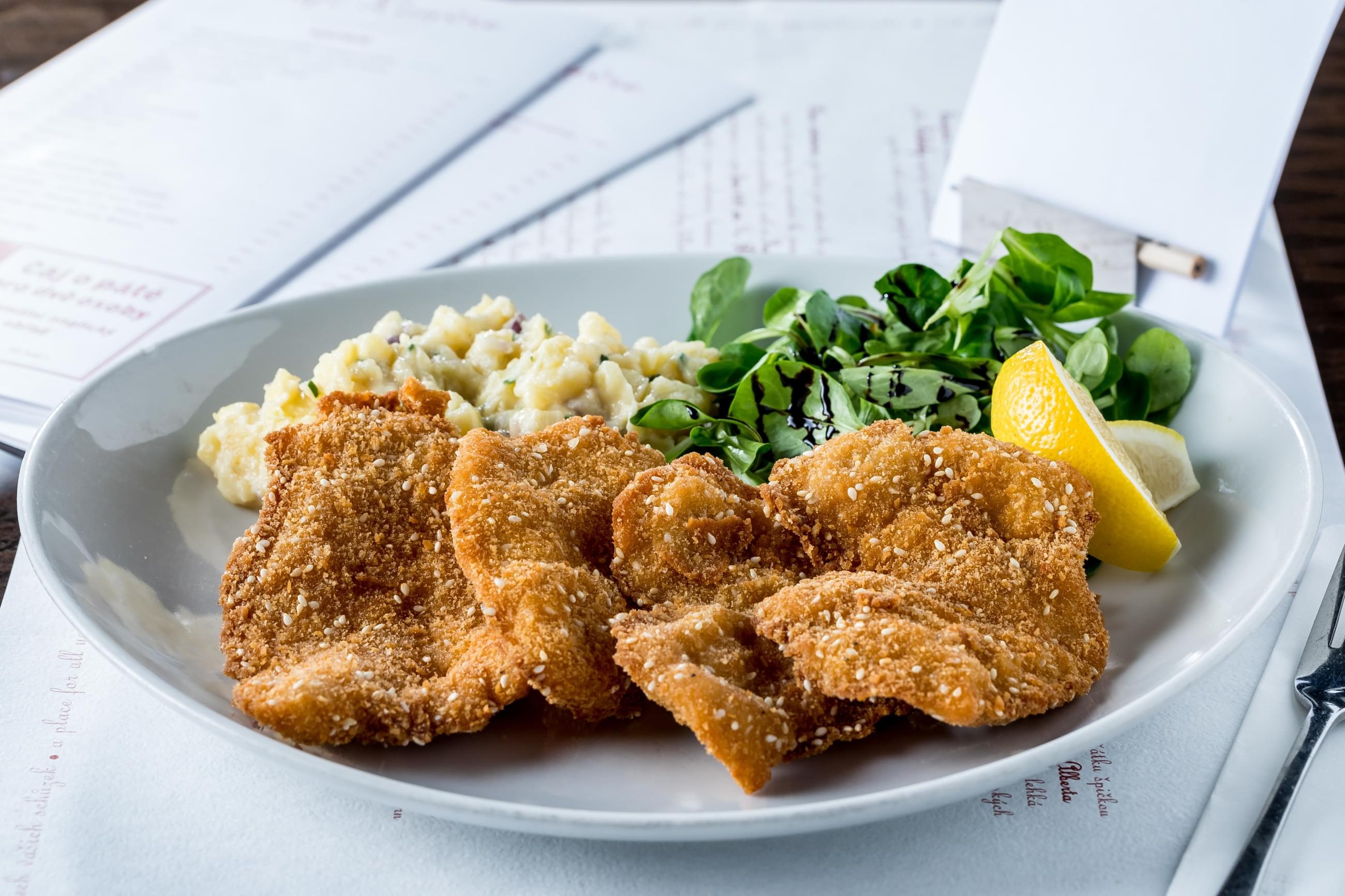 Obědy - Café Louvre